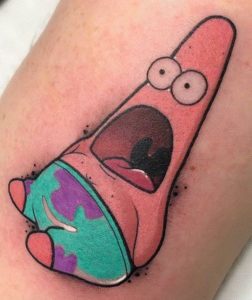 30+ Amazing Patrick Star Tattoo Designs with Meanings and Ideas - Body ...