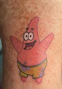 30+ Amazing Patrick Star Tattoo Designs with Meanings and Ideas - Body ...