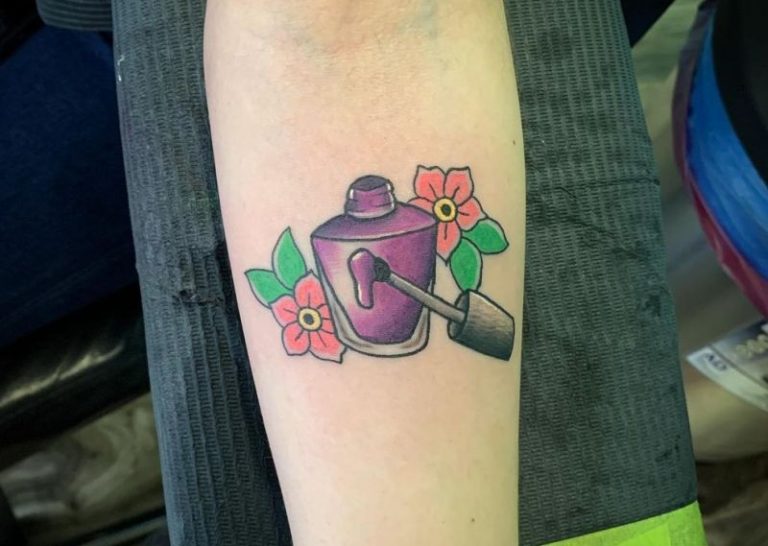 50+ Amazing Nail Polish Tattoos Designs with Meanings, and Ideas - Body ...