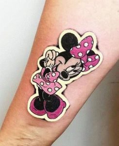 30+ Minnie Mouse Tattoo Designs with Meanings and Ideas - Body Art Guru