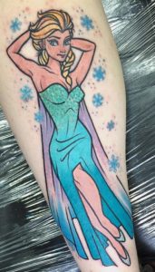 30+ Amazing Elsa Tattoo Designs with Meanings and Ideas - Body Art Guru