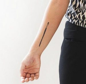40+ Amazing Makeup Brush Tattoos Designs with Meanings, Ideas, and Celebrities - Body Art Guru