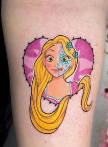 30+ Amazing Rapunzel Tattoo Designs with Meanings and Ideas - Body Art Guru