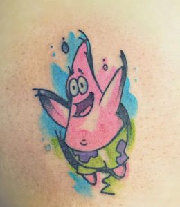30+ Amazing Patrick Star Tattoo Designs with Meanings and Ideas - Body ...