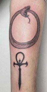 40+Amazing Ankh Tattoos with Meanings, Ideas, and Celebrities - Body ...