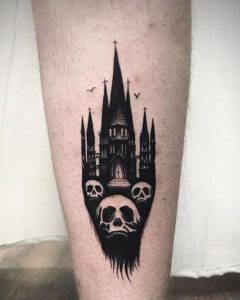 30+ Amazing Church Tattoos with Meanings, Ideas, and Celebrities - Body ...