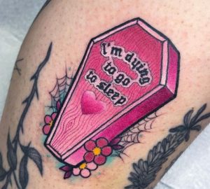 60+ Amazing Coffin Tattoos with Meanings, Ideas, and Celebrities - Body ...