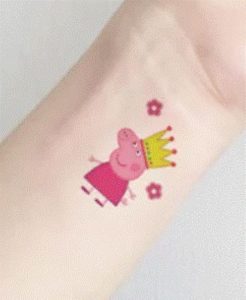 25+Amazing Peppa Pig Tattoo Designs with Meanings and Ideas - Body Art Guru