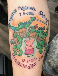 25+Amazing Peppa Pig Tattoo Designs with Meanings and Ideas - Body Art Guru