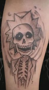 35+ Amazing Rick Sanchez Tattoos with Meanings and Ideas - Body Art Guru