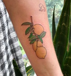 25 Amazing Lemon Tattoo Designs with Meanings and Ideas - Body Art Guru