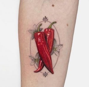 25+ Amazing Chili Tattoo Designs with Meanings and Ideas - Body Art Guru