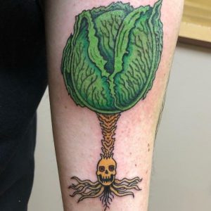 30 Amazing Cabbage Tattoo Designs with Meanings and Ideas - Body Art Guru