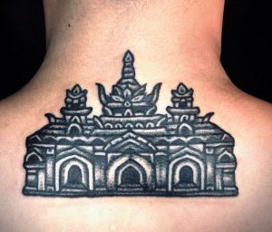 20+ Amazing Temple Tattoo Design with Meanings and Ideas - Body Art Guru