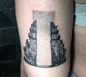 20+ Amazing Temple Tattoo Design with Meanings and Ideas - Body Art Guru
