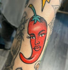25+ Amazing Chili Tattoo Designs with Meanings and Ideas - Body Art Guru