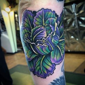 30 Amazing Cabbage Tattoo Designs with Meanings and Ideas - Body Art Guru