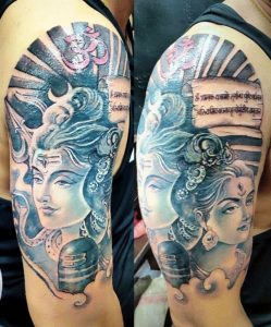 20+ Amazing Shiv Parvati Tattoo Design with Meanings and Ideas - Body ...