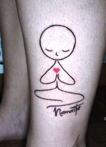30+ Amazing Namaste Tattoos with Meanings, Ideas, and Celebrities ...
