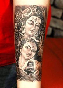 20+ Amazing Shiv Parvati Tattoo Design with Meanings and Ideas - Body ...
