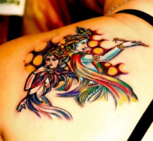 40 Amazing Radha Krishna Tattoo Designs with Meanings and Ideas - Body ...