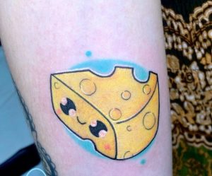 30+ Amazing Cheese Tattoo Designs with Meanings and Ideas - Body Art Guru