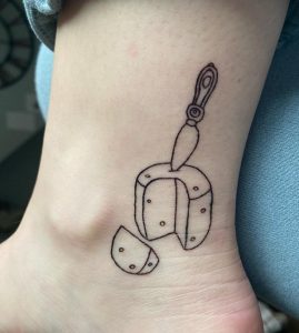 30+ Amazing Cheese Tattoo Designs with Meanings and Ideas - Body Art Guru