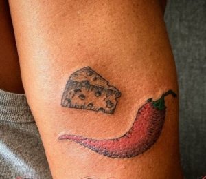 30+ Amazing Cheese Tattoo Designs with Meanings and Ideas - Body Art Guru