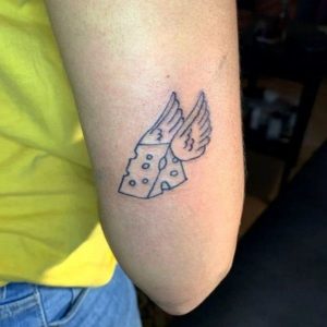 30+ Amazing Cheese Tattoo Designs with Meanings and Ideas - Body Art Guru