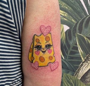 30+ Amazing Cheese Tattoo Designs with Meanings and Ideas - Body Art Guru
