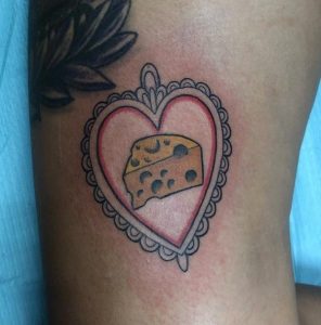 30+ Amazing Cheese Tattoo Designs with Meanings and Ideas - Body Art Guru