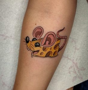 30+ Amazing Cheese Tattoo Designs with Meanings and Ideas - Body Art Guru