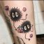 35+ Cute Soot Sprite Tattoo Designs with Meanings and Ideas - Body Art Guru