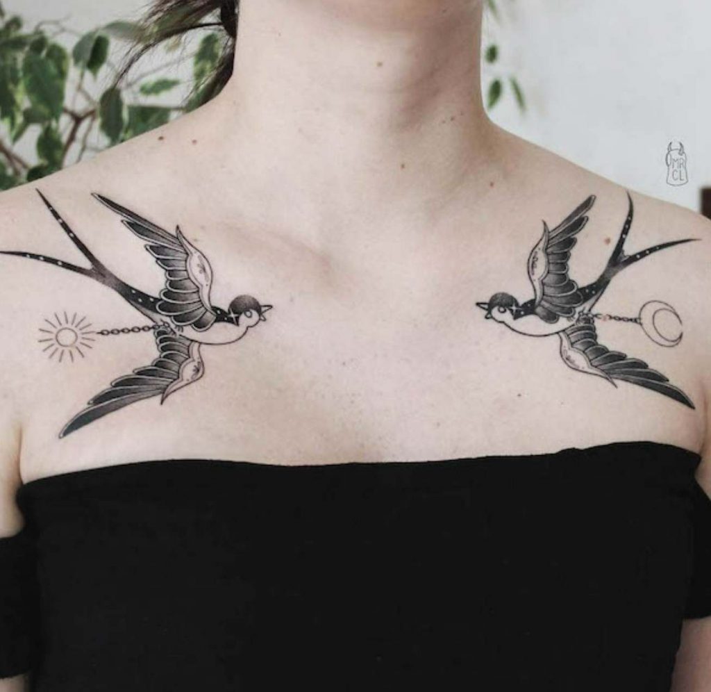 50 Beautiful Bird Tattoo Designs with Ideas and Meanings - Body Art Guru