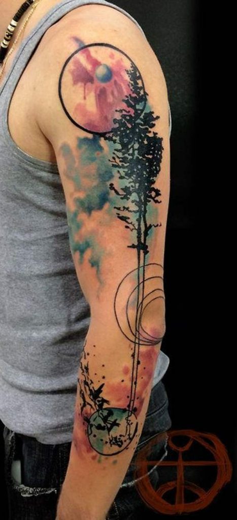 42 Enchanting Forest Tattoo Design Ideas & Their Meanings - Body Art Guru