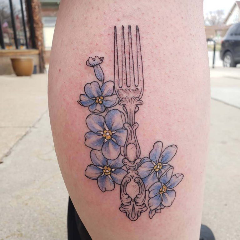 25 Symbolic Fork Tattoos with Meanings and Ideas - Body Art Guru