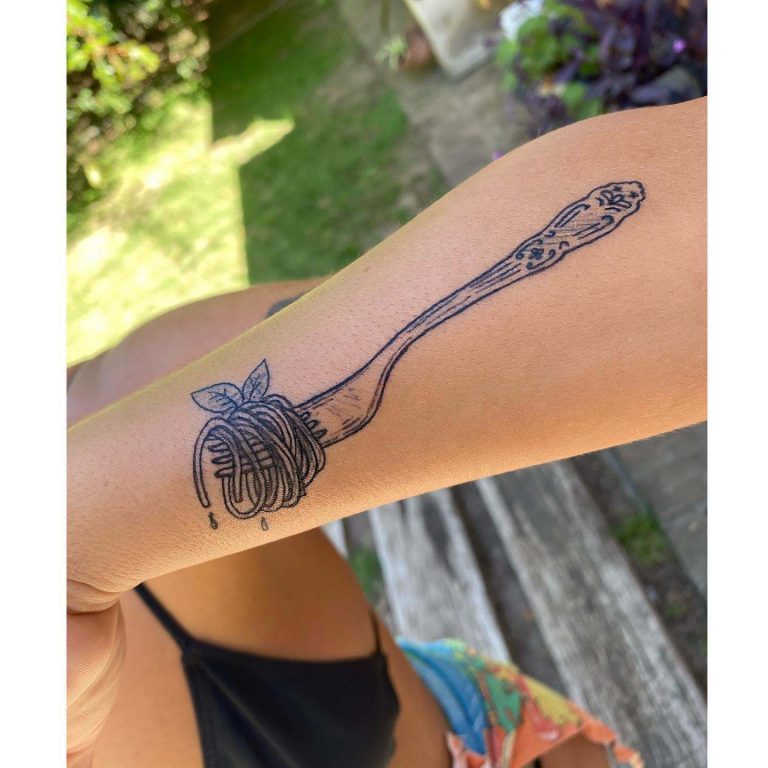 25 Symbolic Fork Tattoos with Meanings and Ideas - Body Art Guru
