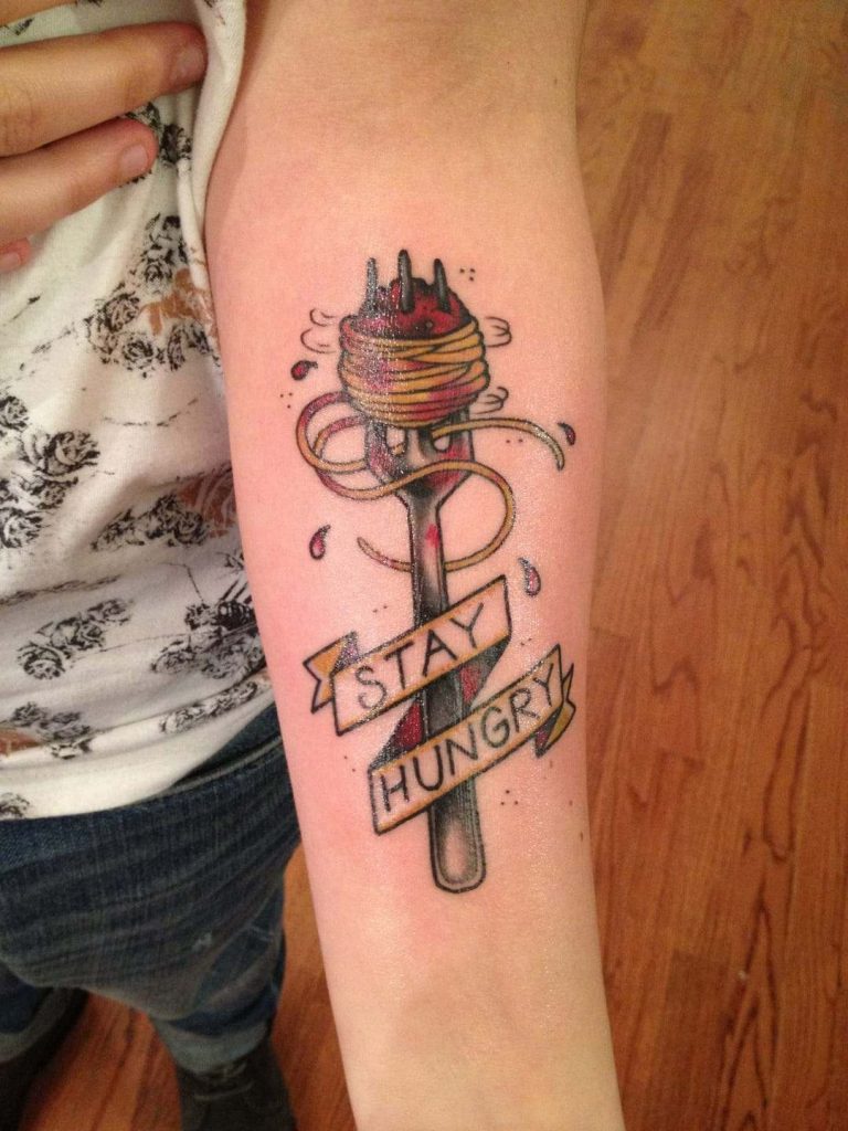 50+ Delicious Pasta Tattoo Designs with Ideas and Their Meanings - Body ...