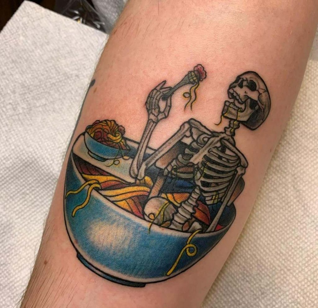 50+ Delicious Pasta Tattoo Designs with Ideas and Their Meanings - Body ...