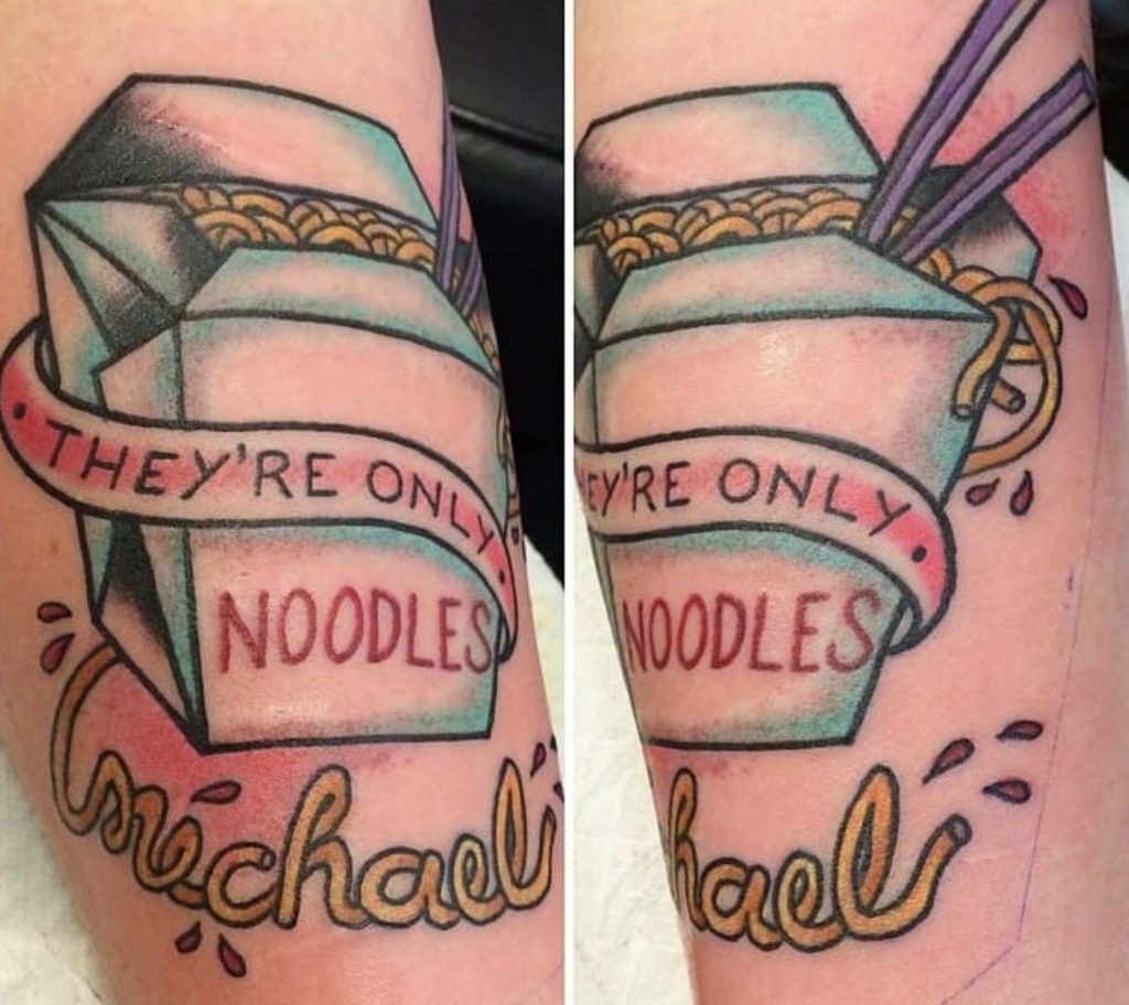 50+ Delicious Pasta Tattoo Designs with Ideas and Their Meanings - Body ...