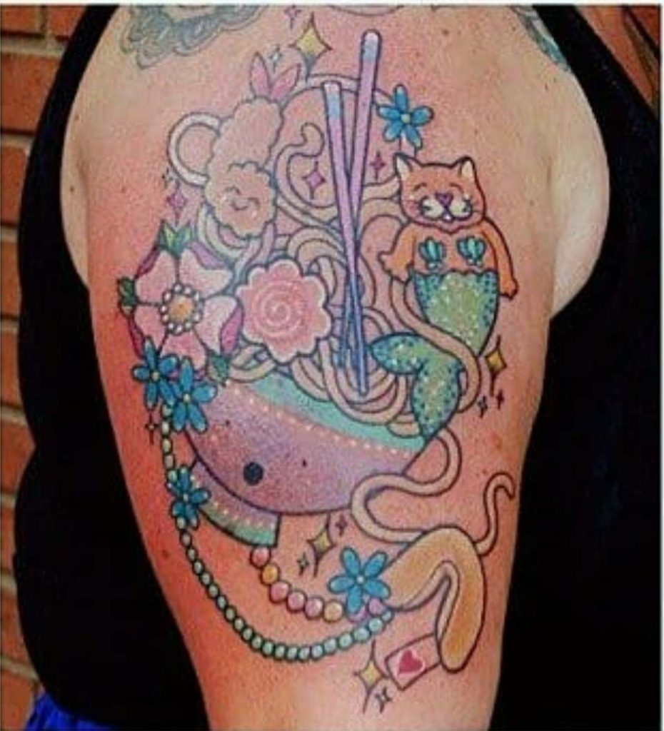 50+ Delicious Pasta Tattoo Designs with Ideas and Their Meanings - Body ...