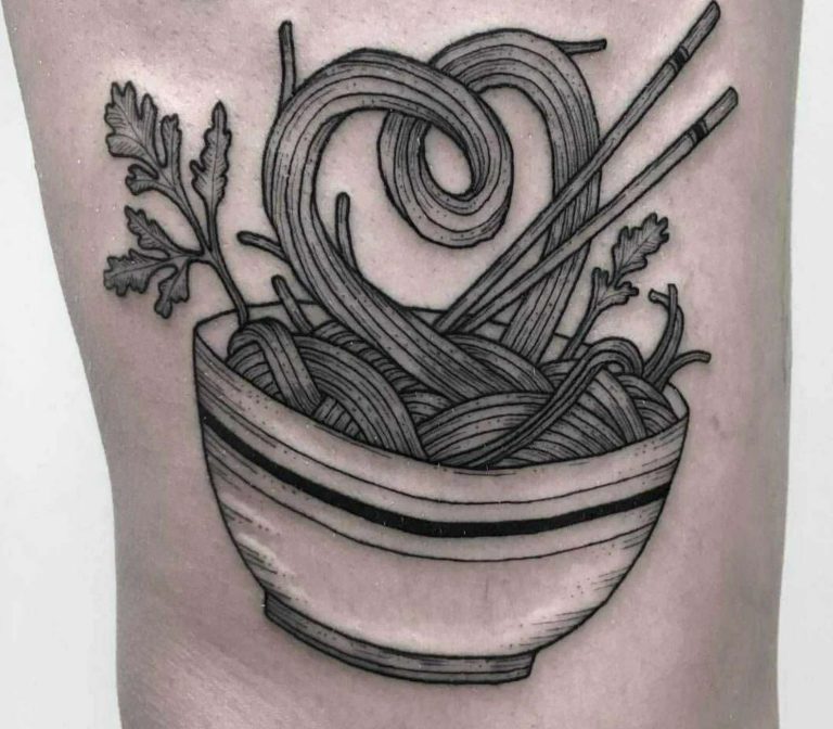 50+ Delicious Pasta Tattoo Designs with Ideas and Their Meanings - Body ...