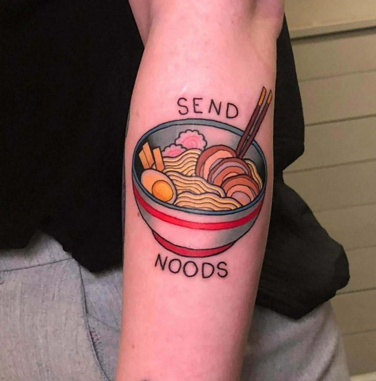 50+ Delicious Pasta Tattoo Designs with Ideas and Their Meanings - Body ...