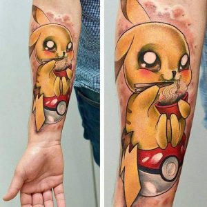 25+ Cute Pikachu Tattoos with Meaning and Ideas - Body Art Guru