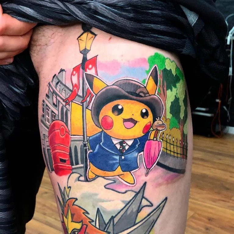 25+ Cute Pikachu Tattoos with Meaning and Ideas - Body Art Guru