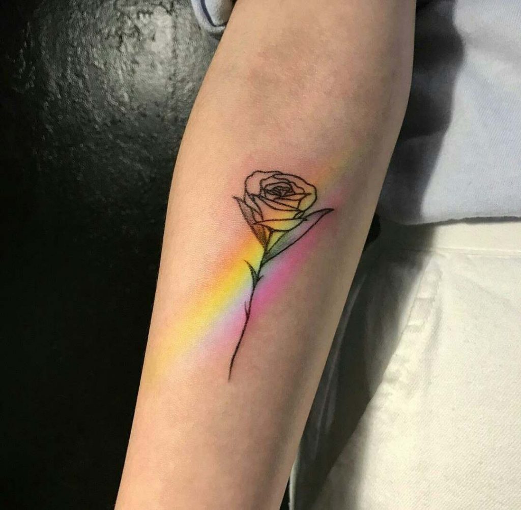 30 Best and Latest Rainbow Tattoo Ideas and Meanings - Body Art Guru