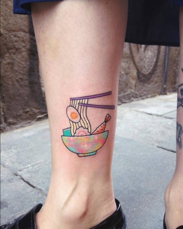 60 Amazing Ramen Tattoo Designs with Meanings and Ideas - Body Art Guru