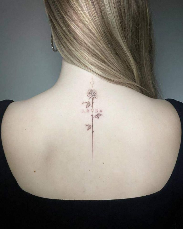 30+ Unique Typewriter Font tattoos with Meanings and Ideas - Body Art Guru
