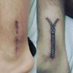 30+ Creative Zipper Tattoo Designs with Meaning and ideas - Body Art Guru