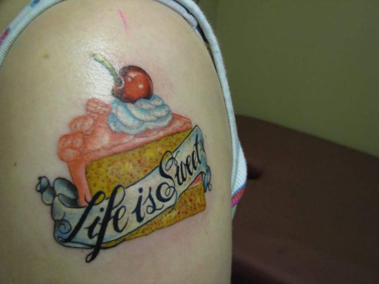 55+ Gorgeous Cake Tattoo Designs with Meanings and Ideas - Body Art Guru